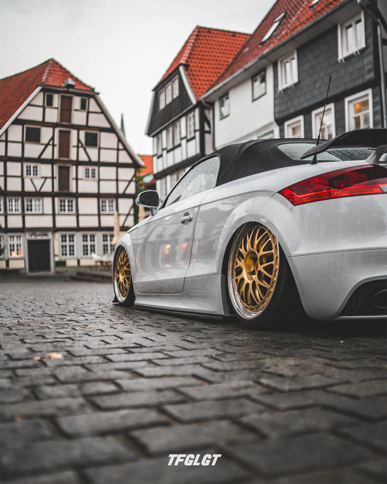 Modified Audi TT-RS MK2 Convertible On Air Suspension & BBS E89 Rims ...