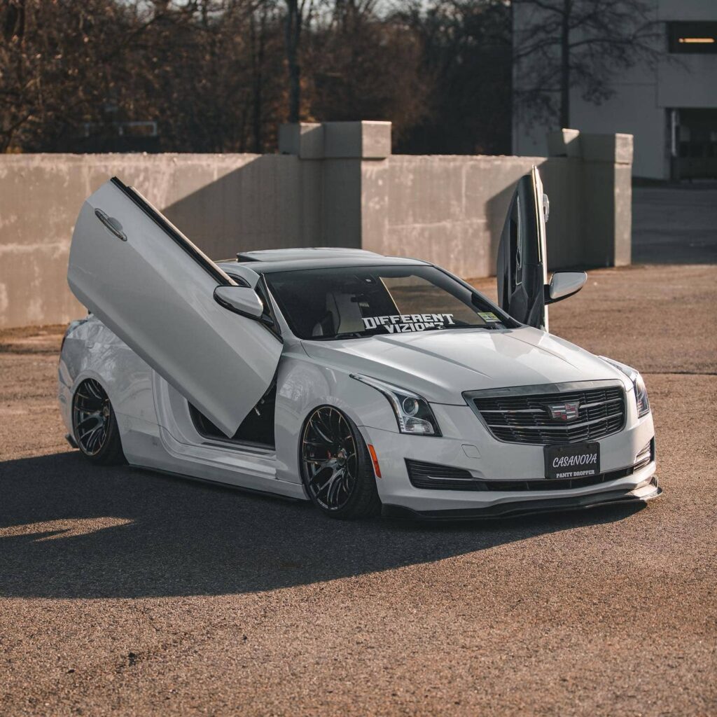Modified Cadillac ATS Coupe on Air Suspension - Specs&Mods