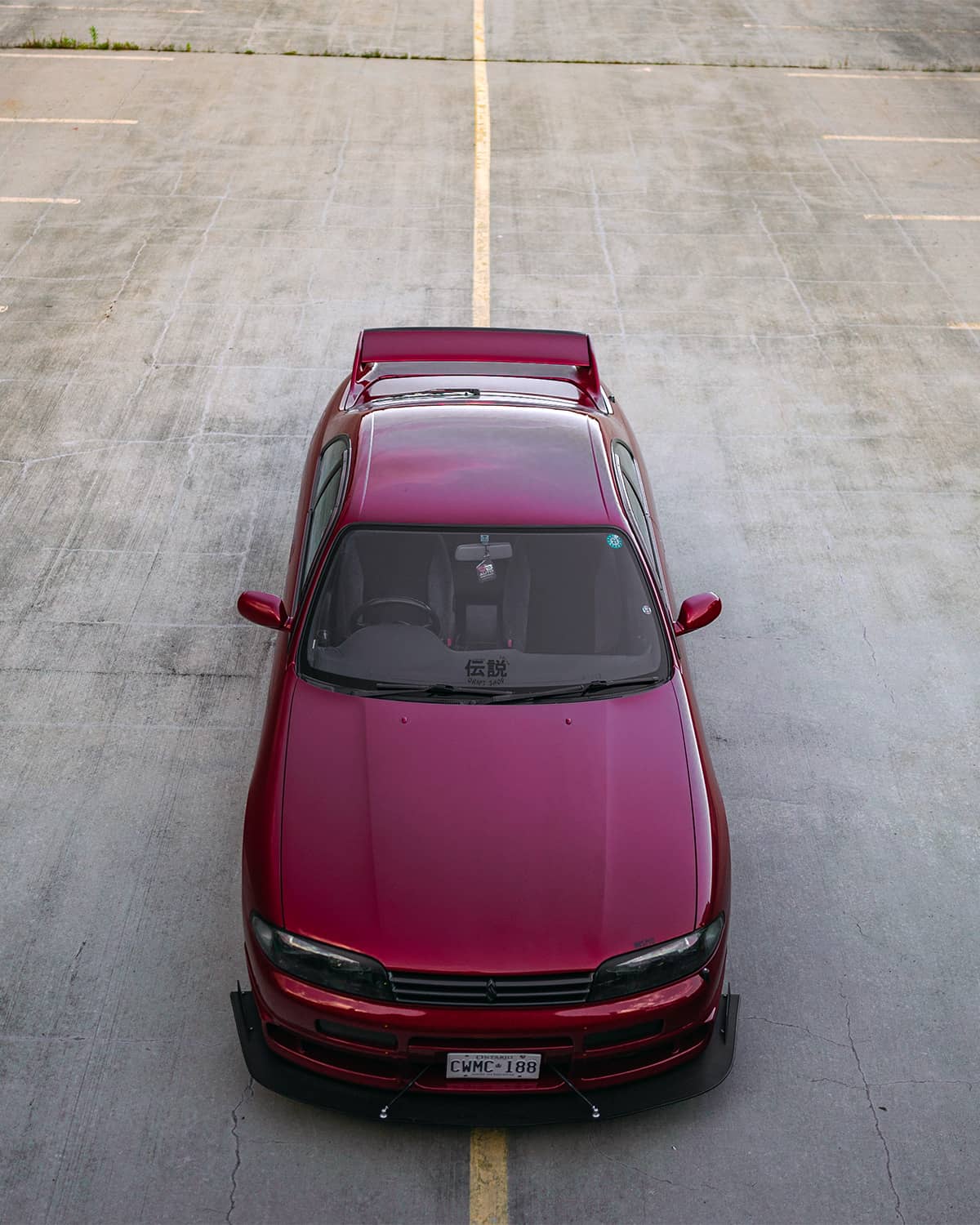 Nissan Skyline GTS-T R33 On 400R-Style NISMO LM GT1 Wheels