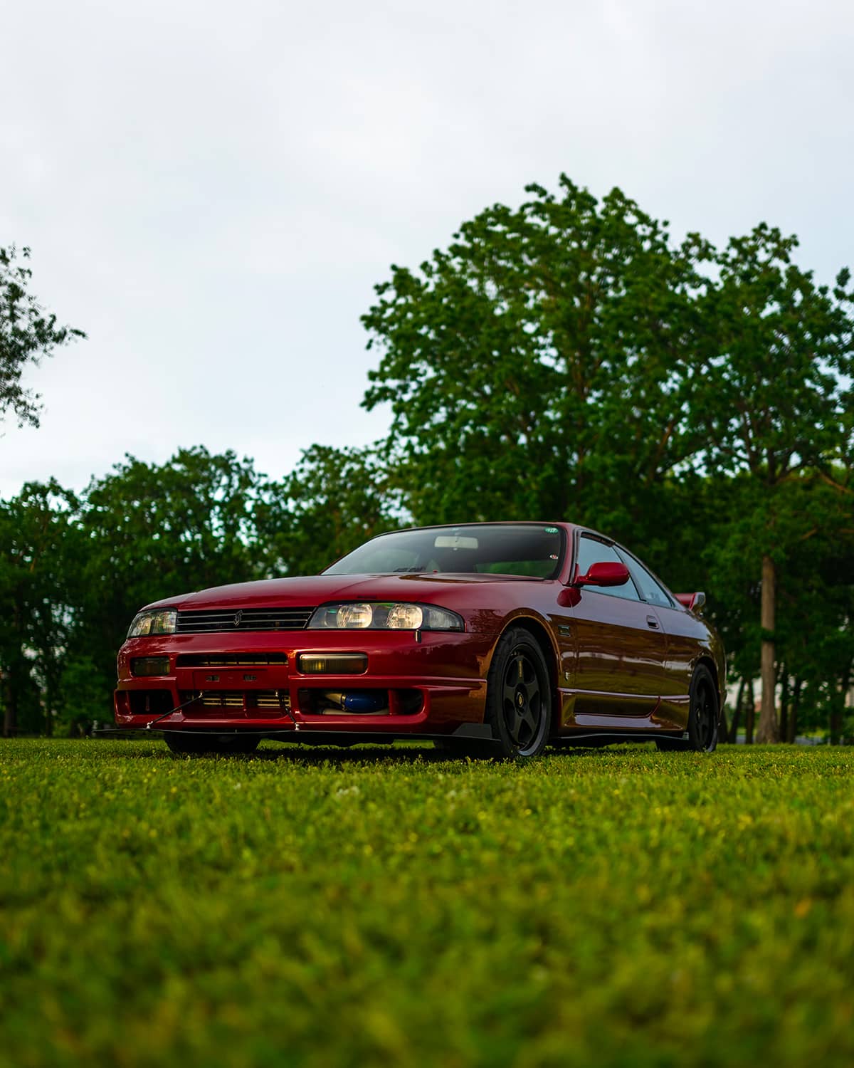 Nissan Skyline GTS-T R33 On 400R-Style NISMO LM GT1 Wheels