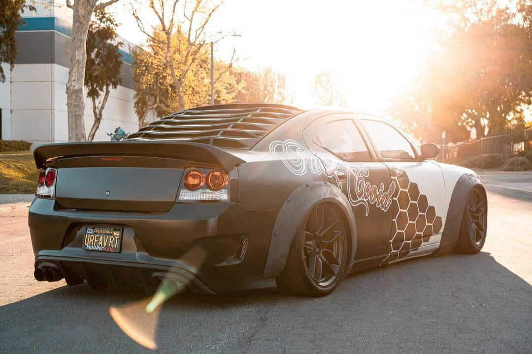 Modified Dodge Charger with a Body Kit and Push Bar - Specs&Mods