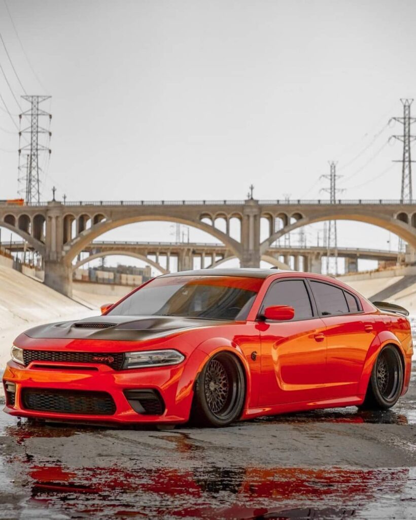 Modified Wide Body Dodge Charger Hellcat on Air Suspension - Specs&Mods