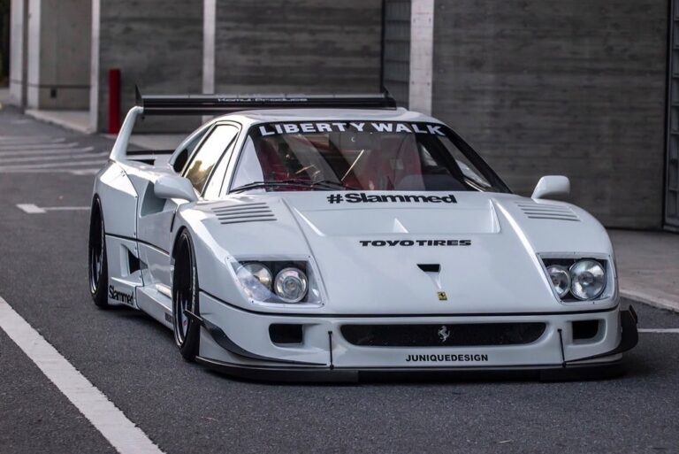 Liberty Walk Wide Body Ferrari F40 by Kato San - Specs&Mods