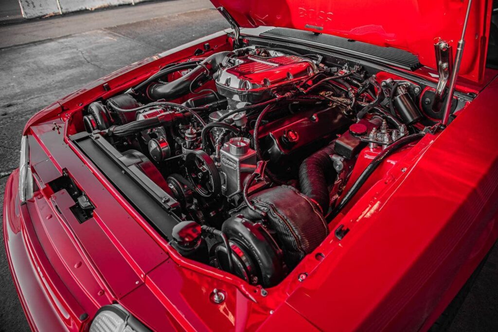Custom Fox Body Ford Mustang Fastback with 427 TwinTurbo