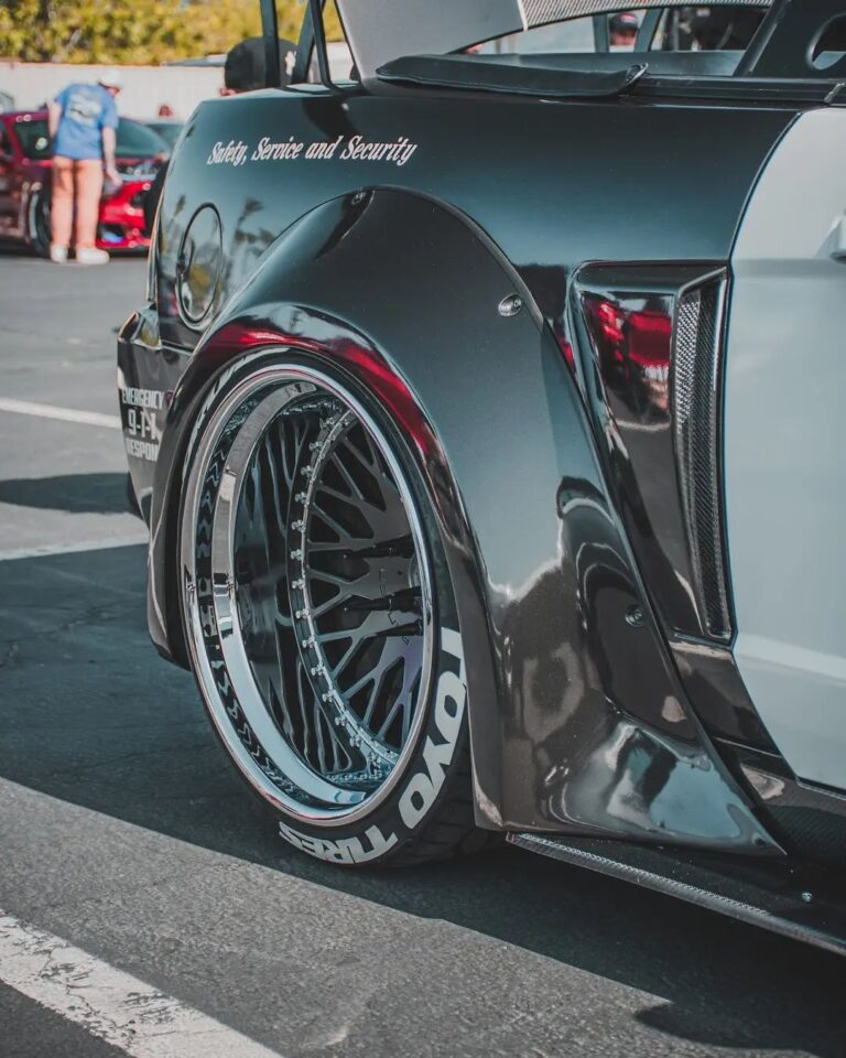 Custom Ford Mustang New Edge Convertible with Wide Body