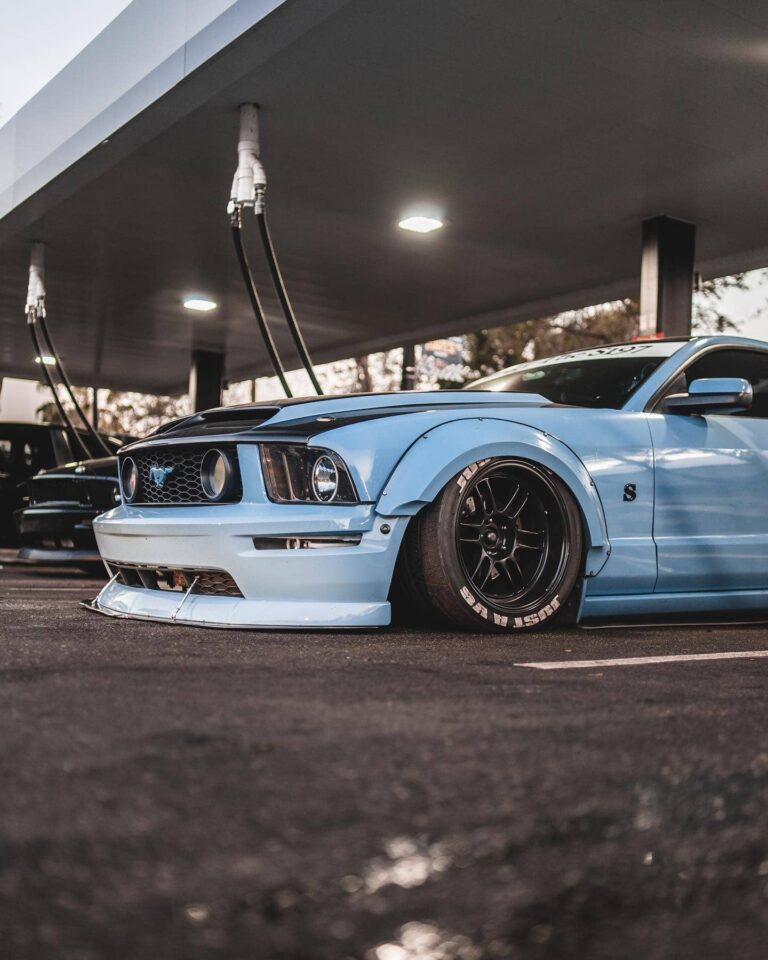 Modified S197 Ford Mustang V6 Build With Wide Body Kit - Specs&Mods