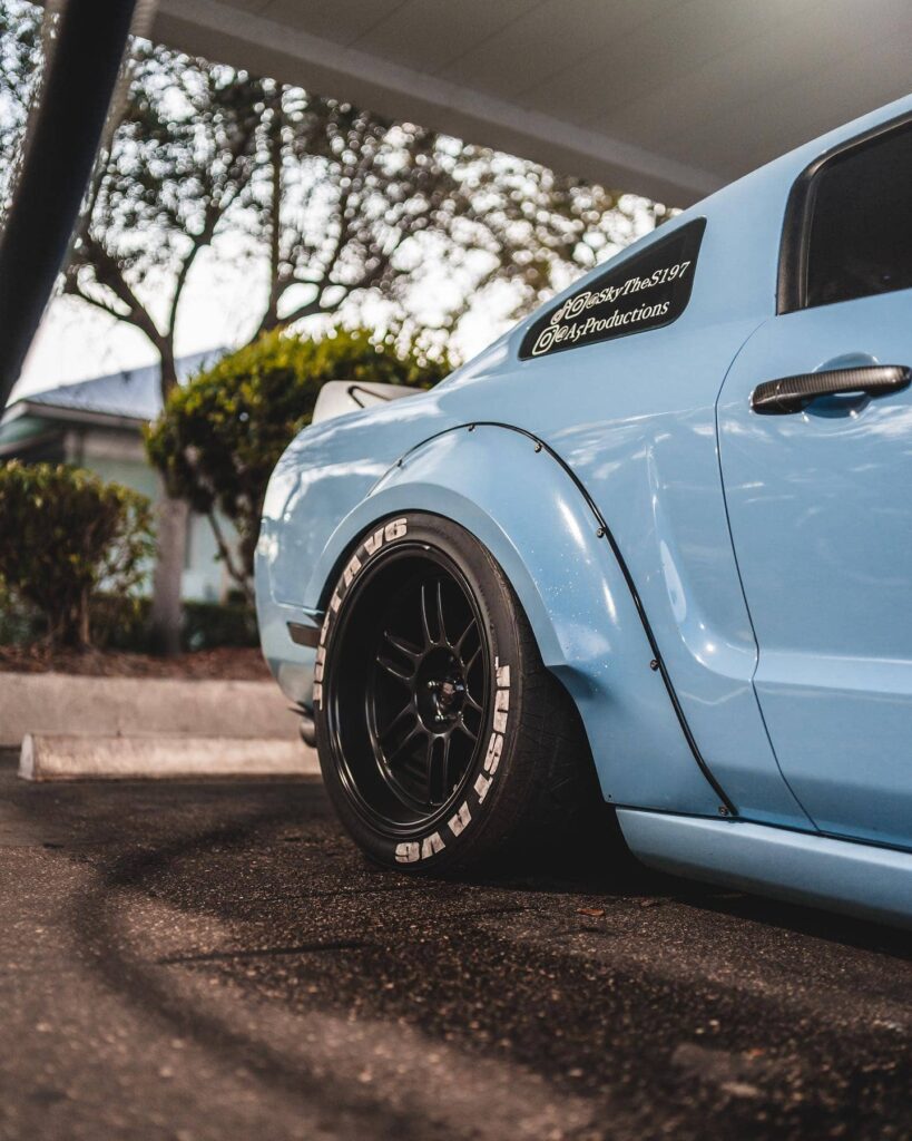 Modified S197 Ford Mustang V6 Build With Wide Body Kit - Specs&Mods