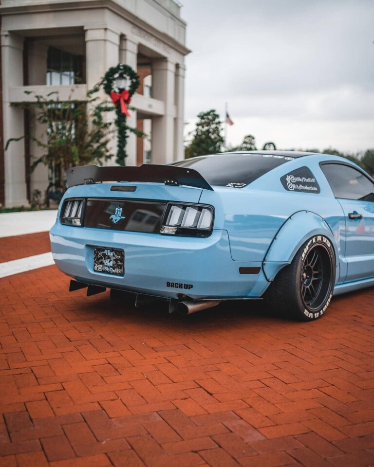 Modified S197 Ford Mustang V6 Build With Wide Body Kit - Specs&Mods