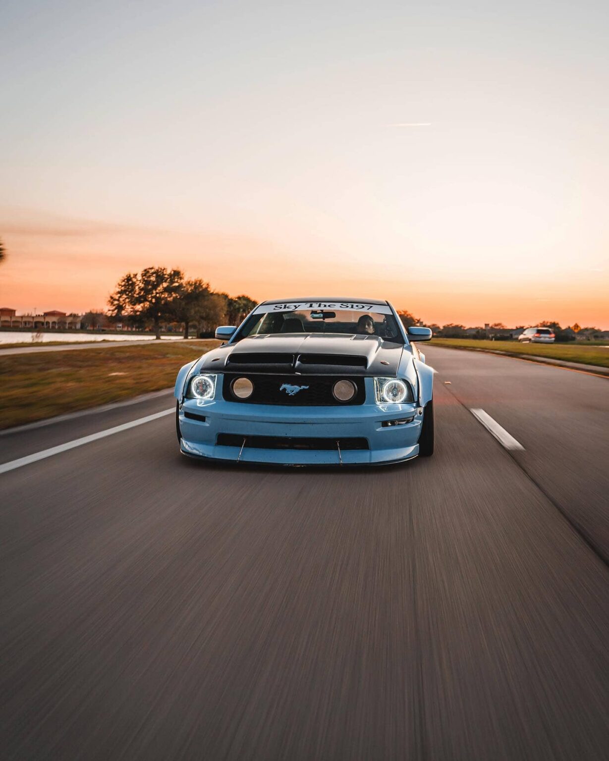 Modified S197 Ford Mustang V6 Build With Wide Body Kit - Specs&Mods