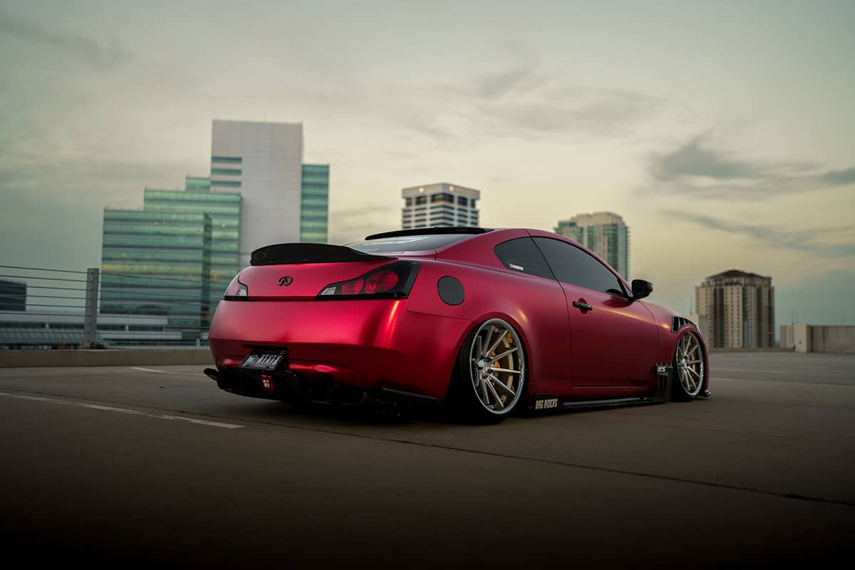 Modified Infiniti G37 Coupe With Custom Body Kit