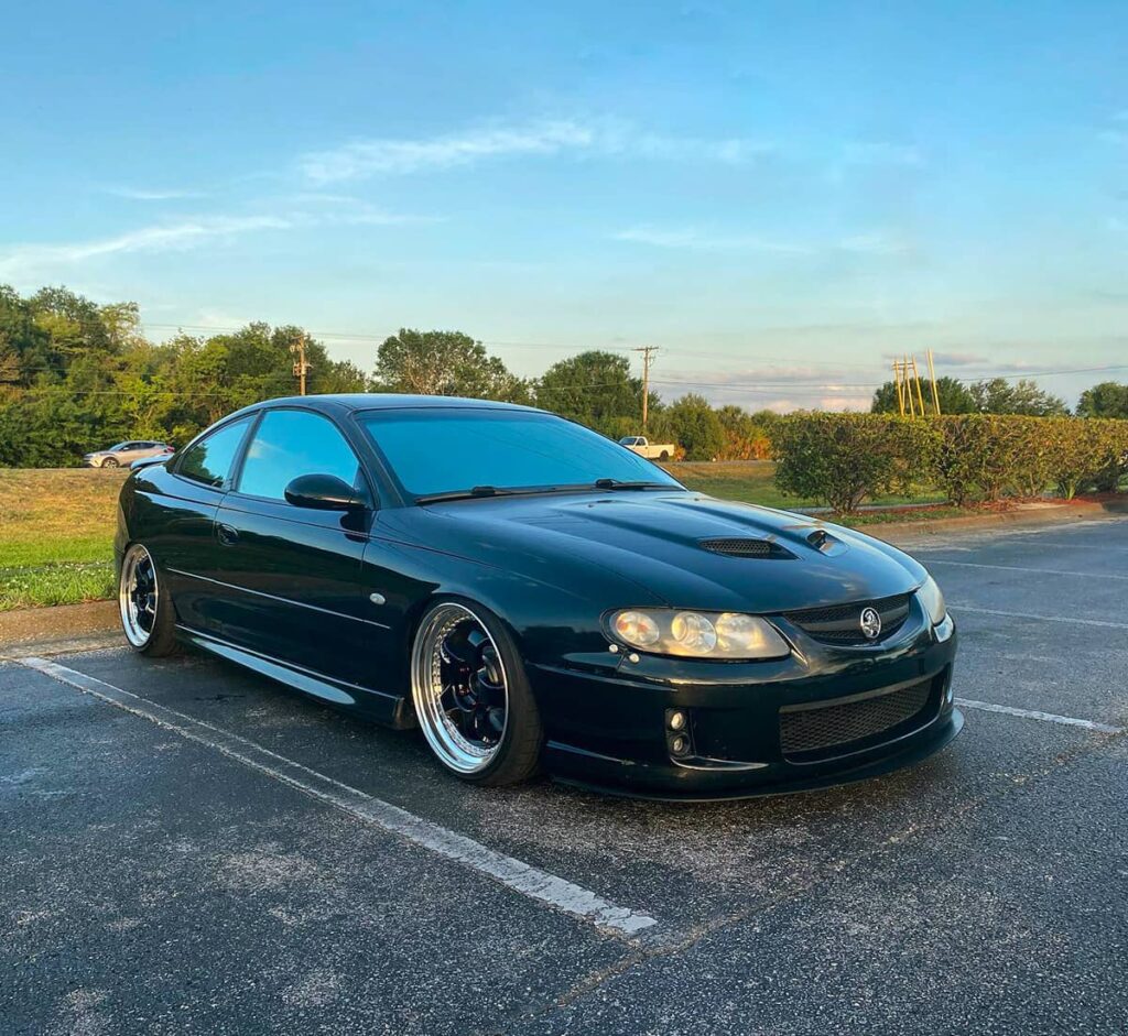 Custom Pontiac GTO with CV8Z Holden Monaro Bumper & Low Stance