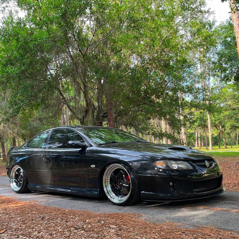 Custom Pontiac GTO with CV8Z Holden Monaro Bumper & Low Stance