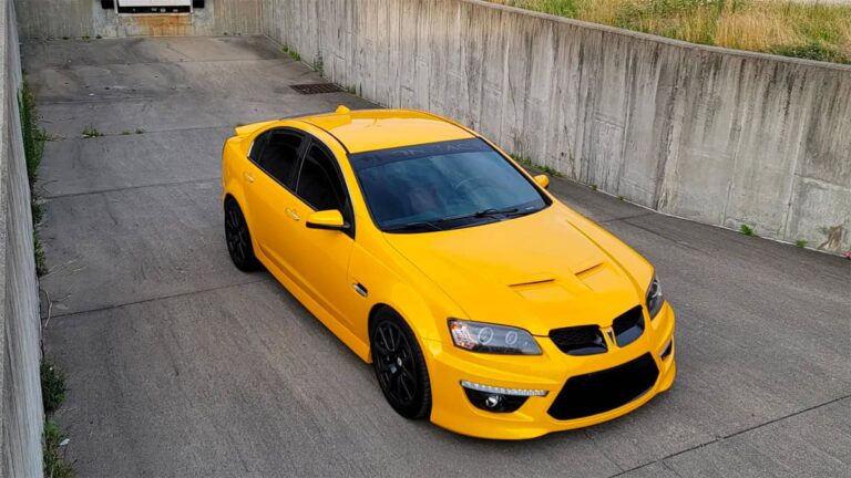 Modified Pontiac G8 GT with HSV E3 GTS Front Bumper - Specs&Mods