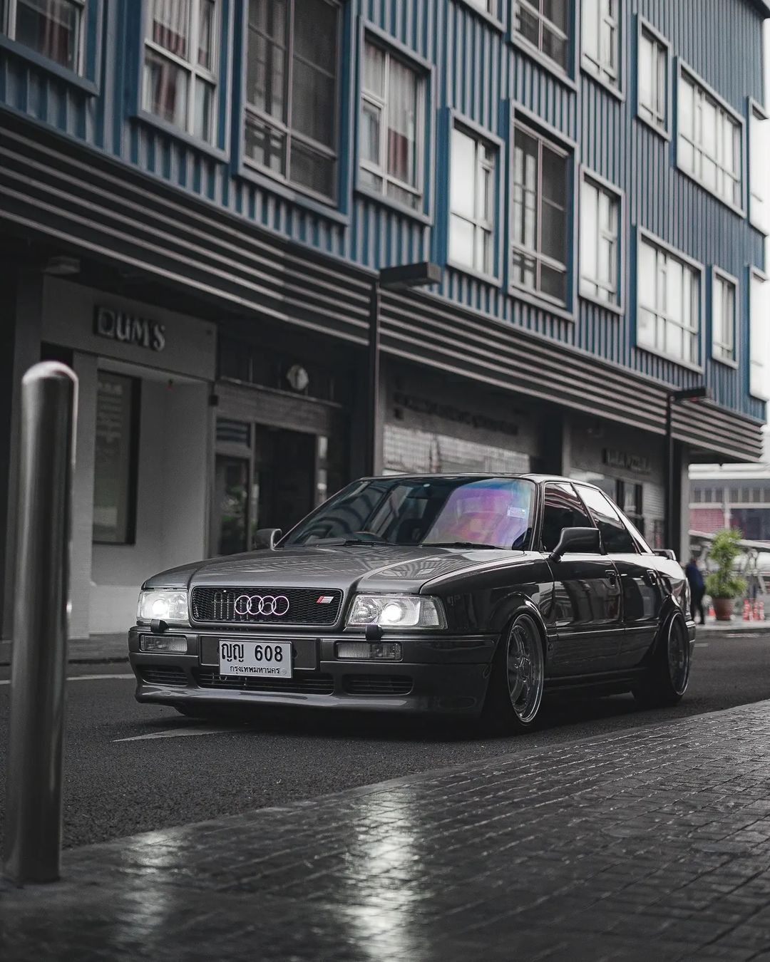 Modified 1994 Audi 80 B4 Zender on BBS Rims & Air Suspension