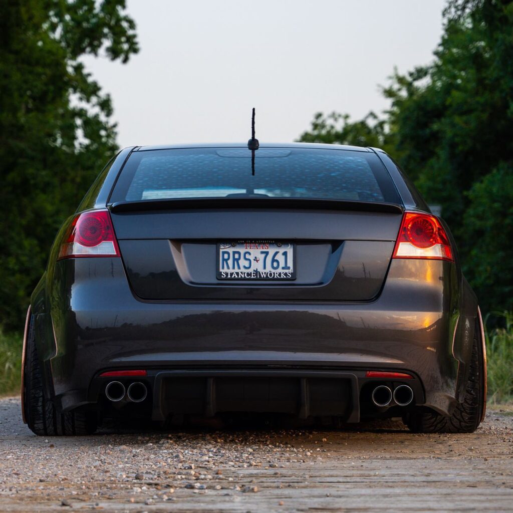 Custom Pontiac G8 With Holden VE 1 Swap and Wide Body