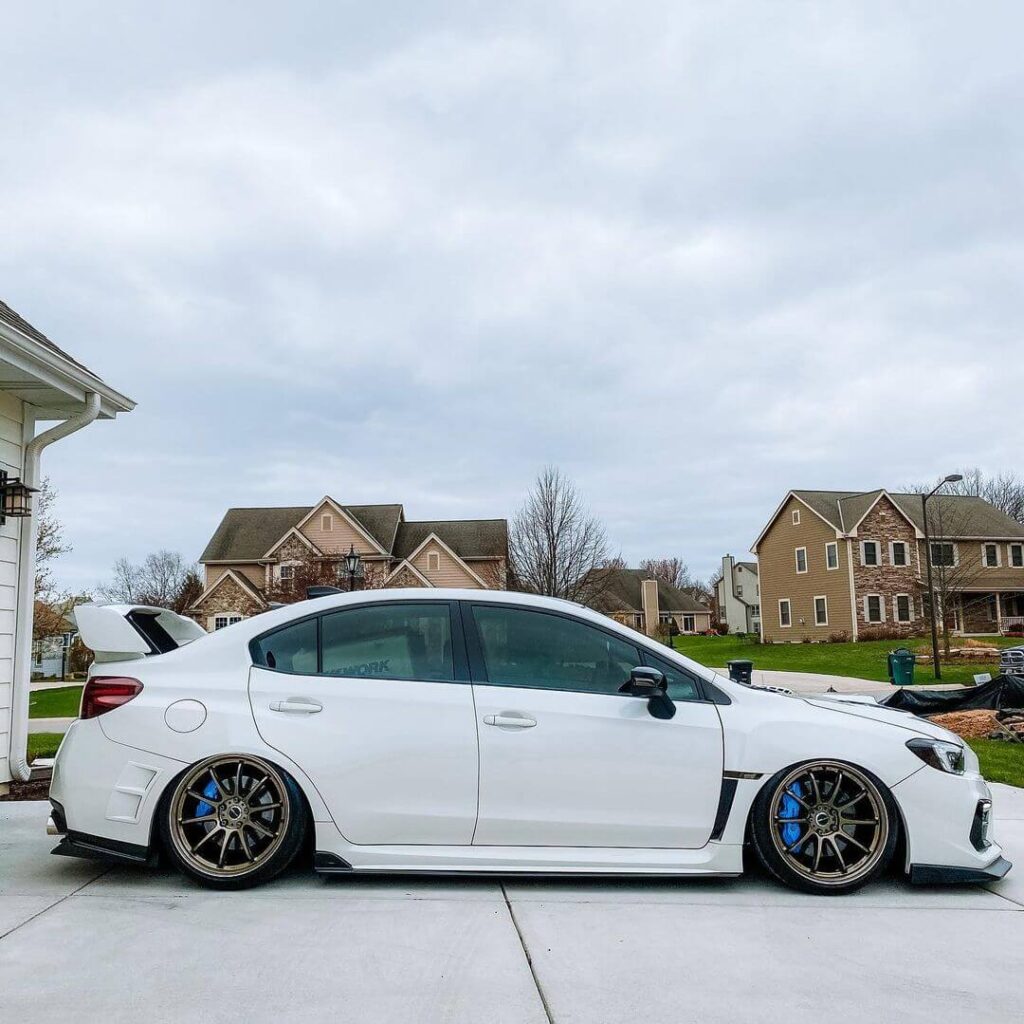 Modified Subaru WRX STi VA with Air Suspension - Specs&Mods