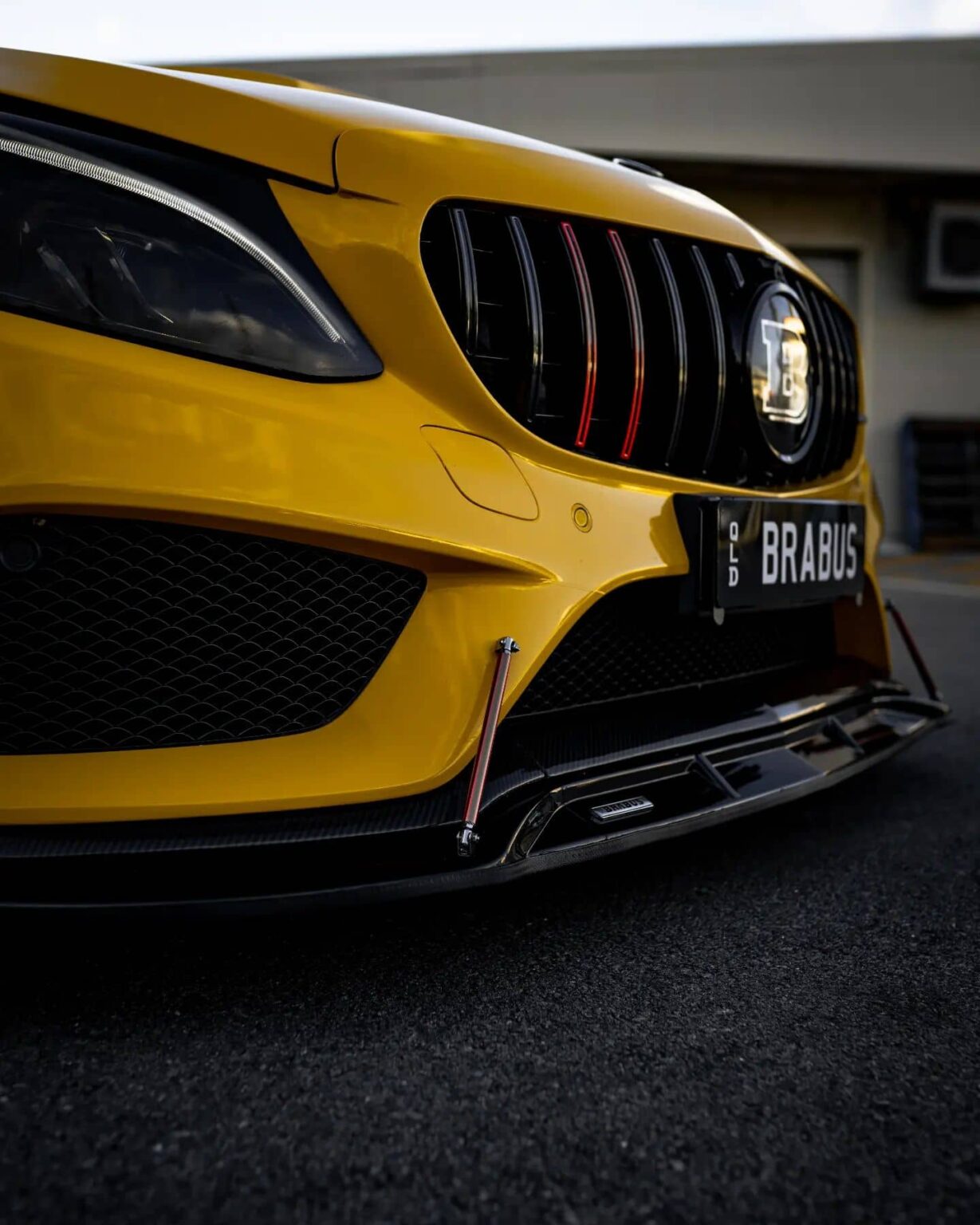 Mercedes C300 Coupe W205 Modified into a Brabus B30