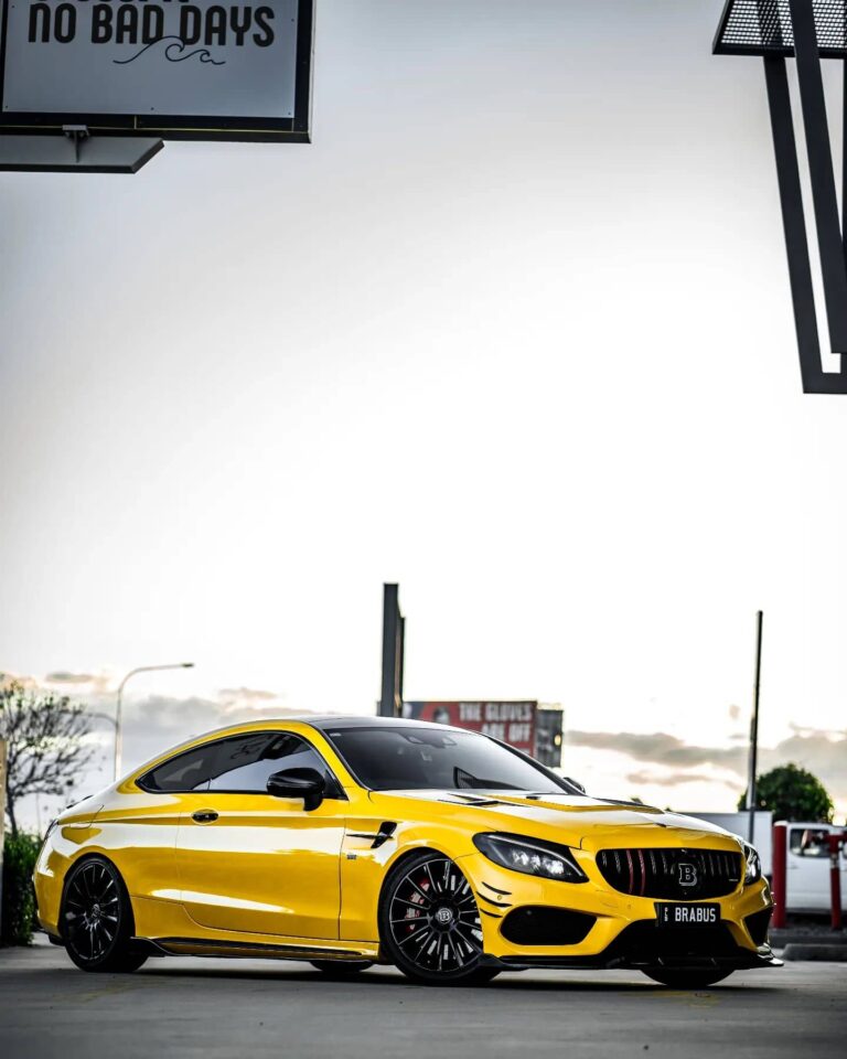 Mercedes C300 Coupe W205 Modified into a Brabus B30